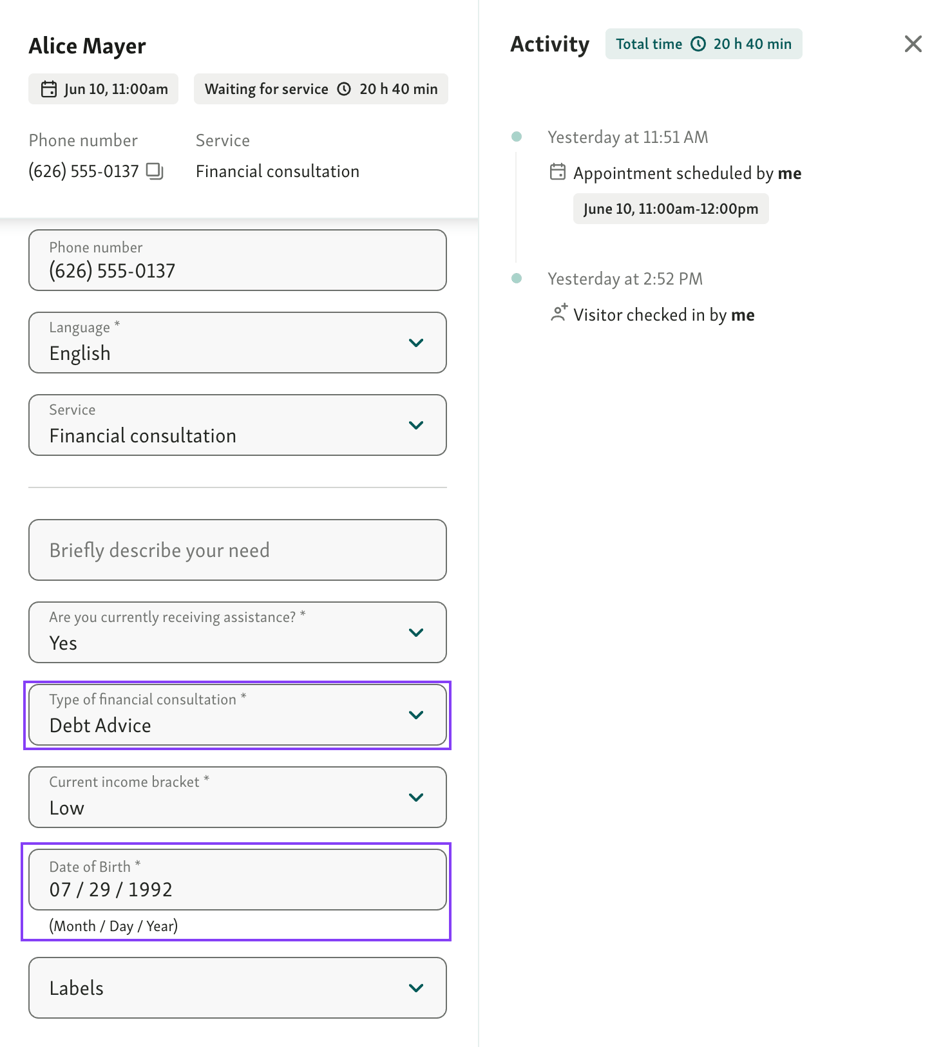 Create and manage Custom Input Fields